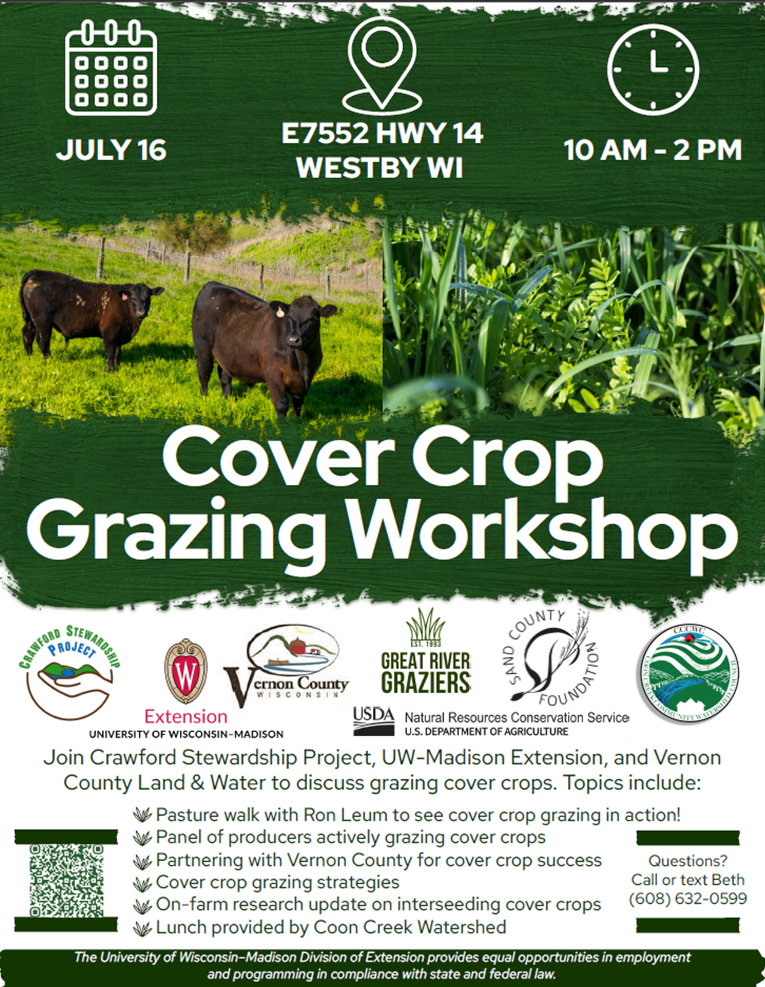 Cover Crop Grazing Workshop – Extension Richland County