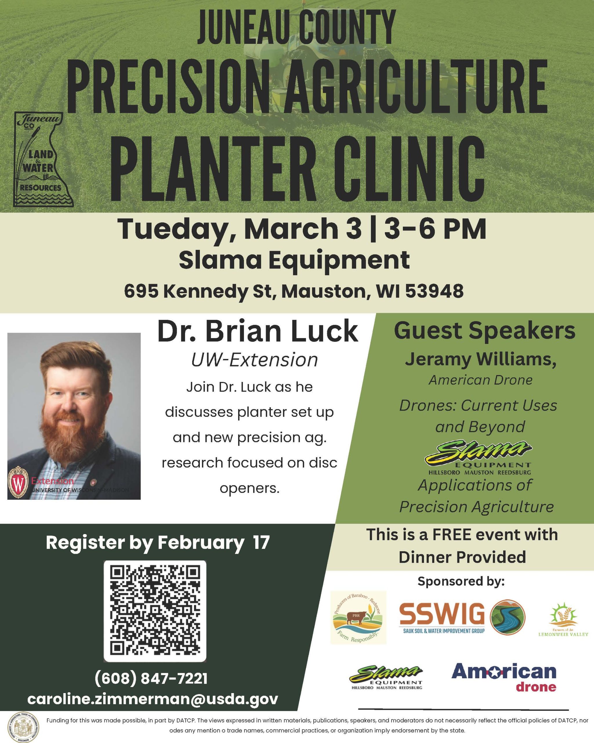 Juneau County Precision Agriculture Planter Clinic – Extension Richland ...